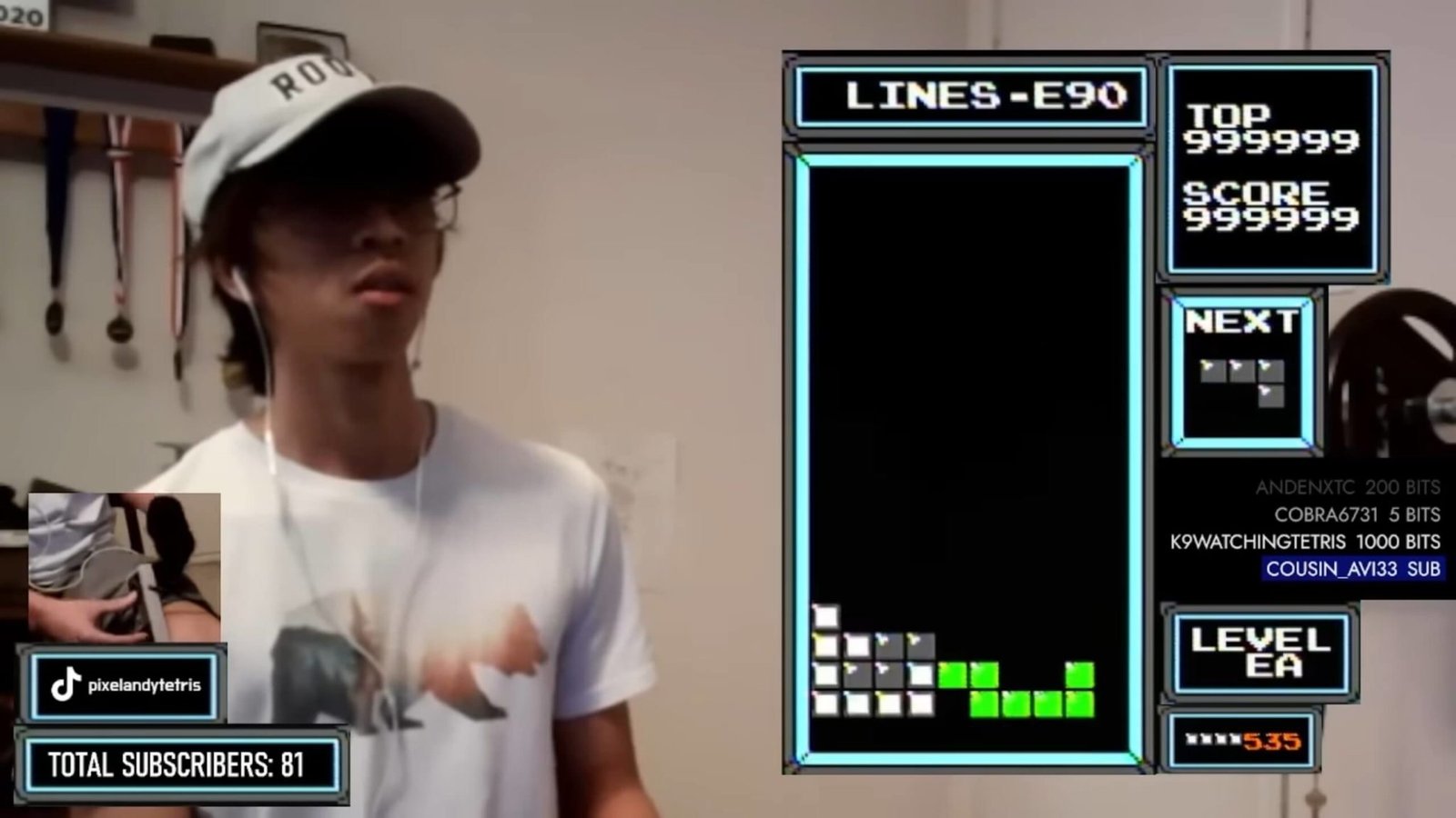 Fractal and PixelAndy are the 2nd & 3rd Players to Beat NES Tetris