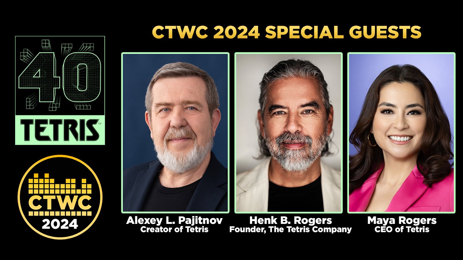 Tetris Creator, Alexey Pajitnov, Will Attend The 2024 CTWC - Tetris ...