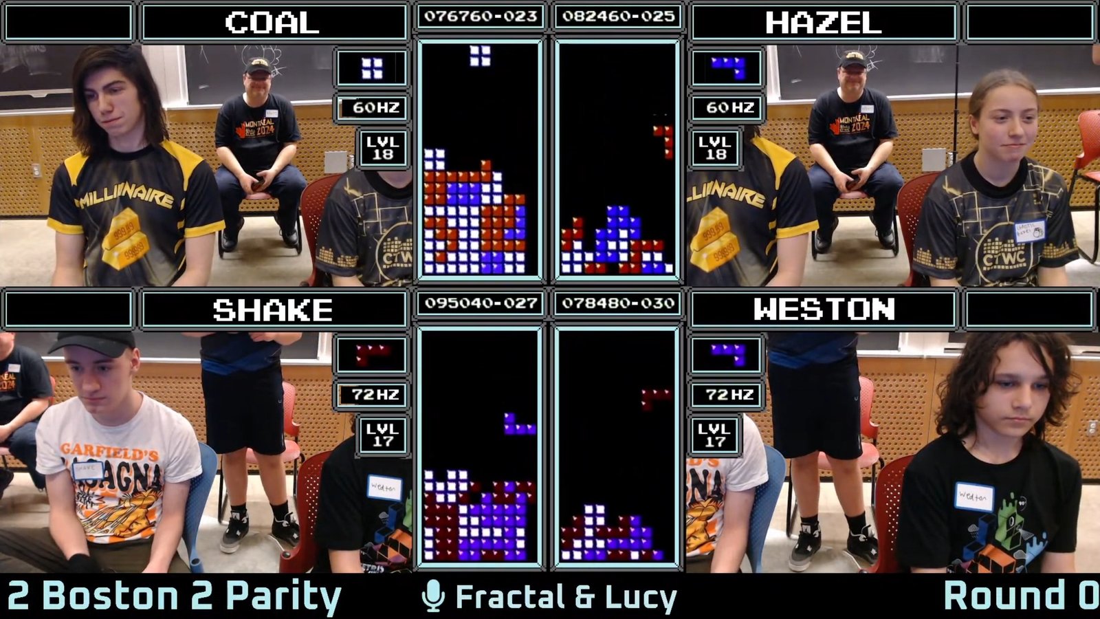 2025 Classic Tetris World Championship Regional Tournament: Timestamps ...