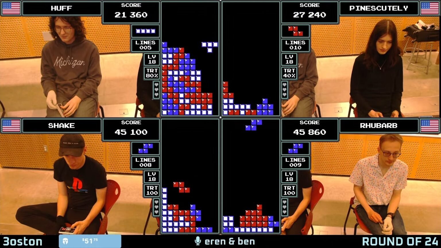 2026 Classic Tetris World Championship Regional Tournament: Timestamps ...